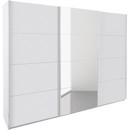 Schwebet&uuml;renschrank Rauch, B:271cm H:210cm T:62cm, wei&szlig;, Holzwerkstoff, Schr&auml;nke, "Kleiderschrank Schrank Garderobe TOPSELLER OTELI inkl.