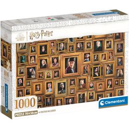 Clementoni Jungen Puzzle "Impossible, Harry Potter Compact, mit neuer Compact Box", bunt, B:70cm H:50cm, Puzzles, Made in Europe