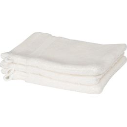 Sch&ouml;ner Wohnen Kollektion Waschhandschuh, B:16cm L:21cm, wei&szlig;, SCH&Ouml;NER WOHNEN-KOLLEKTION, Frotteevelours, Handt&uuml;cher, "Cuddly", schnell trocknende Airtouch-Qualit&auml;t