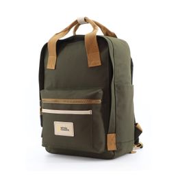 Damen Cityrucksack "Legend", National Geographic, gr&uuml;n, Nylon, Rucks&auml;cke, in modernem Design