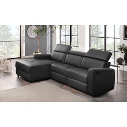 Home Affaire Ecksofa "Sentrano, L-Form," 275 cm, man. o. elektr. Relaxfunktion und USB/Kopfverstellung