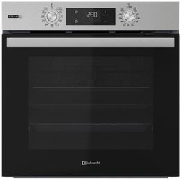 Bauknecht Einbaubackofen "BBA2S85HU1", B:56cm H:60cm T:55,5cm, silber, Back&ouml;fen, Gentle Steam