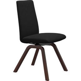 Polsterstuhl stressless, B:49cm H:92cm T:59cm, schwarz, Microfaser DINAMICA (88% Polyester, 12% Polyurethan), Esszimmer, St&uuml;hle, "Laurel", Low Back,