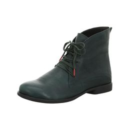 Think! THINK Damen Schnürstiefelette "Think Stiefelette Nappaleder", Gr. 37,5atlantic, Nappaleder, Schuhe