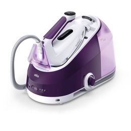 Braun Dampfb&uuml;gelstation "CareStyle 5 IS 5247 VI - 7,5 bar, 500 g Dampfsto&szlig;, 2,0 l Wassertank", lila, Dampfb&uuml;gelstationen, 145 g Dampfmenge,
