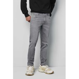MEYER Herren 5-Pocket-Jeans "M5 Slim", beige, Gr. 42, unifarben, 99% Baumwolle, 1% Elasthan, Jeans, im Five-Pocket Style