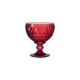 Villeroy & Boch VILLEROY & BOCH Sektglas "Sektschale Boston Coloured 398 ml", rot, Trinkgefäße