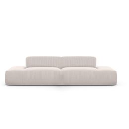 Big-Sofa Trendmanufaktur, B:300cm H:72cm T:107cm, beige, 88% Polyester, 12% Polyacrl, Sofas, "Braga, toller Sitzkomfort, Designsofa", in moderner