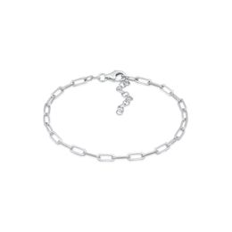 NENALINA Damen Armband "Gliederarmband Charmtr&auml;ger Basic 925 Silber", 16cm, ohne Stein, Silber 925 (Sterlingsilber), silber, Silber 925