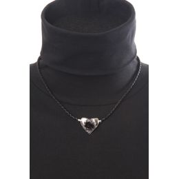 Allg&auml;u Rebell ALLG&Auml;U REBELL Damen Kette mit Anh&auml;nger "Maja", schwarz, Basic, Metall, Halsketten, mit kleinen Metallherz