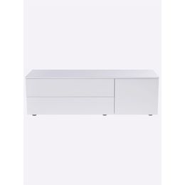Kommode HEINE HOME, B:135cm H:42cm T:40cm, weiß, MDF, Spanplatte, Sideboards