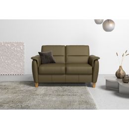 2-Sitzer Home Affaire, B:149cm H:89cm T:89cm, gr&uuml;n, Luxus-Microfaser (100% Polyester);Struktur (100% Polyester);Luxus-Microfaser in Lederoptik (100%
