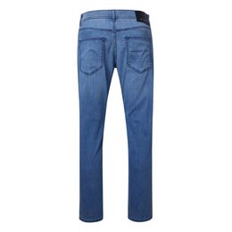 Pierre Cardin Herren 5-Pocket-Jeans "PC-Laval", blau, Gr. 34, Denim/Jeans, Obermaterial: 84% Baumwolle, 14% Polyester, 2% Elasthan, Jeans, Leichter