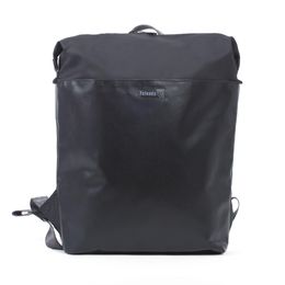 7CLOUDS Damen Laptoprucksack "Wenuv 7.1", schwarz, Polyethylen, Tarpaulin, Rucksäcke, mit recyceltem PET
