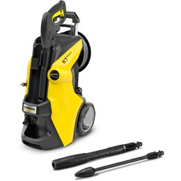Kärcher KÄRCHER Hochdruckreiniger "K 7 Premium Power Flex", B:33cm H:66,9cm L:45,9cm, gelb, Hochdruckreiniger, PremiumFlex-Schlauch, inkl. Schlauchtrommel