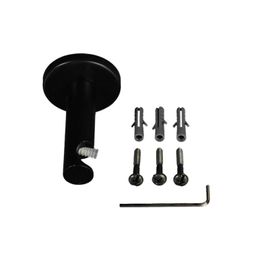Gardinenstangenhalter Liedeco, &Oslash;:16cm, schwarz, Gardinenstangenhalterungen, f&uuml;r Gardinenstangen &Oslash; 16 mm