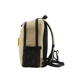 Damen Cityrucksack "EXPLORER III", National Geographic, beige, Kunstfaser, Rucks&auml;cke, aus recycelten PET-Flaschen