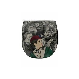 DOGO Damen Umhängetasche "Ivy Bag Umhängetasche Colorful Lady Damen Schultertasche", schwarz, Lacklederimitat, Taschen, Handgefertigt