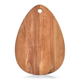 zeller PRESENT Schneidebrett, B/H/L: 29cm x 2cm x 40cm, beige, Schneidebretter, Tropfenform