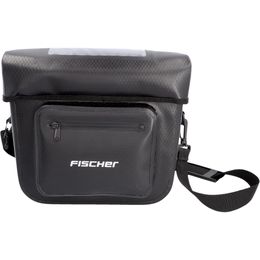 FISCHER BIKE FISCHER FAHRRAD Lenkertasche "PLUS Terra", B/H/T: 30cm x 25cm x 14cm, schwarz, Taschen