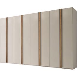 Dreht&uuml;renschrank Wiemann, B:393,1cm H:216cm T:58cm, beige, Holzwerkstoff, Schr&auml;nke, "Lagos", inkl. T&uuml;rend&auml;mpfung