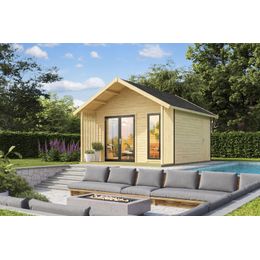 Gartenhaus Lasita Maja, beige, Holzwerkstoff, Gartenhäuser, "MURANO"