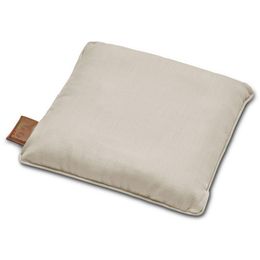 Beurer Shiatsu-Massagekissen "MG 139", beige, B:40cm H:40cm T:11cm, Massagegeräte, Akkubetrieben