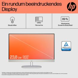 HP All-in-One PC "24-cr0226ng", Windows 11, 8 GB RAM 512 GB SSD, wei&szlig;, Desktop-PCs