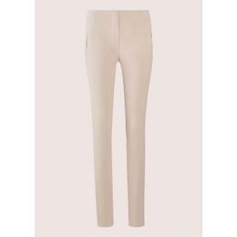 Madeleine Mode MADELEINE Damen Stretch-Hose "Hose Schlanke Hose zum Schl&uuml;pfen"kiesel, Gr. 46, Obermaterial: 53% Baumwolle CO. 45% Lyocell CLY. 2% Elasthan EL., Hosen