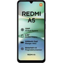 Xiaomi Smartphone "Redmi A5", 64 GB, schwarz, Mobiltelefone