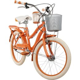 Huffy Jugendfahrrad "Deluxe 20-Zoll Fahrrad, Orange", 27cm, 20 Zoll (50,80cm) hinten: 20 Zoll (50,80cm), orange, Fahrr&auml;der