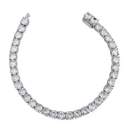 Firetti Damen Tennisarmband "Schmuck Geschenk Silber 925 Armschmuck Armkette Glitzerarmband", 18cm, Silber 925 (Sterlingsilber)silberfarben,