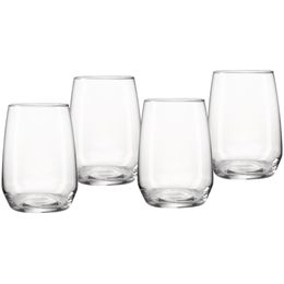 Ritzenhoff & Breker Longdrinkglas "Rumba", &Oslash; 8cm x 11,5cm, 450ml, 4 Stk., transparent, RITZENHOFF & BREKER, Trinkgef&auml;&szlig;e, 4er Set, je 450 ml