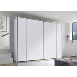 Schwebet&uuml;renschrank STAUD, B:298cm H:222cm T:68cm, wei&szlig;, Holzwerkstoff, Schr&auml;nke, "Sonett 100 G, Made in Germany", mit vier verschiedenen