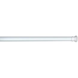 Klemmstange Wenko, wei&szlig;, Aluminium, Gardinenstangen, "Extra stark", Wei&szlig;, Breite 110 - 185 cm