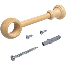 Tr&auml;ger Liedeco, L:16,5cm, beige, Gardinenstangenhalterungen, "Th&uuml;ringen", f&uuml;r Gardinenstangen &Oslash; 28 mm