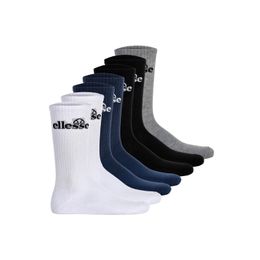 Ellesse Herren Kurzsocken "Socken TREGO SPORT SOCK 7er Pack", Gr. 40, bunt, Obermaterial: 98% Polyester PES. 2% Elasthan EL., Socken