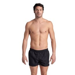 arena Herren Badeshorts "FUNDAMENTALS X-SHORT R", schwarz-weiß, Gr. XL, Obermaterial: 100% Polyester, Badehosen