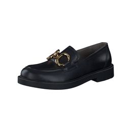 Paul Green Damen Slipper "Paul Green Slipper Glattleder", Gr. 38,5, schwarz, Glattleder, Schuhe