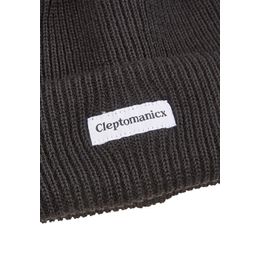 Cleptomanicx Herren Beanie "Shortie 2", schwarz, unifarben, 50% Wolle, 50% Polyacryl, M&uuml;tzen, in modischem Design