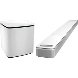 Bose 5.1 Soundsystem "Smart Ultra Soundbar + Bass Module 700", B:104,5cm H:5,82cm T:10,7cm, weiß, Lautsprecher