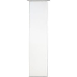G&ouml;zze Schiebegardine G&Ouml;ZZE, B:60cm H:245cm, beige, Voile, Polyester, Wohnzimmer, Gardinen, "Sambia Schiebevorhang", HxB: 245x60, Voil&eacute; Uni, inklusive