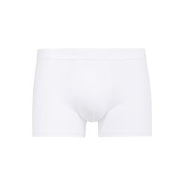 Calida Herren Boxershorts "Boxershort New Boxer Cotton Code 1er Pack", Gr. L, wei&szlig;, Obermaterial: 95% Baumwolle CO. 5% Elasthan EL., Unterhosen