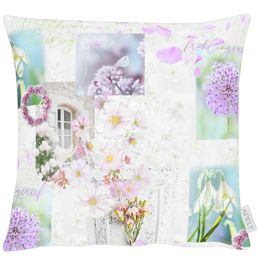 Kissenh&uuml;lle Apelt, B:40cm L:40cm, bunt, Polyester, Obermaterial: 70% Polyester, 30% Baumwolle, Kissenbez&uuml;ge, "6722"