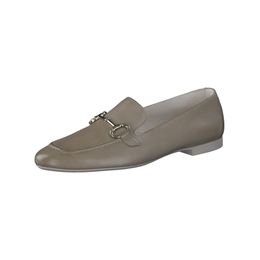 Paul Green Damen Slipper "Paul Green Slipper Glattleder", Gr. 35,5, grün, Glattleder, Schuhe