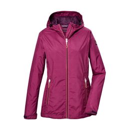 Killtec Damen Outdoorjacke "KOS 108 WMN JCKT", rot, Gr. 42, Oberstoff: 100% Polyester (recycelt), Futter: 100% Polyester, Jacken, Leichte, wasser-