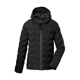 Killtec Herren Steppjacke "KOW 119 MN QLTD JCKT", schwarz, Gr. 4XL, Oberstoff: 100% Polyester, Futter: 100% Polyester, Wattierung: 100% Polyester,
