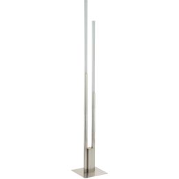 Eglo Stehlampe "FRAIOLI-Z Stehleuchte, nickel-matt, ZigBee 3.0, Timer, Disco-Modus", H: 175,5cm, 1 Stk., grau, Wohnzimmer, Leuchten, App /