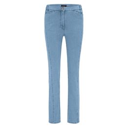 GOLDNER Damen Regular-fit-Jeans "Vorteilhafte Jeanshose Anna"jeansblau, Gr. 54, Obermaterial: 97% Baumwolle CO. 3% Elasthan EL., Jeans