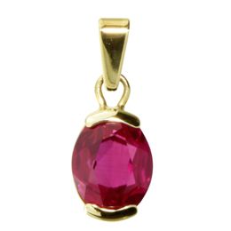 OSTSEE-SCHMUCK Damen Kettenanh&auml;nger "OSTSEE-SCHMUCK Anh&auml;nger Sophia 10x8 mm Anh&auml;nger Sophia 10x8 mm", 19 x 8mm, Gelbgold 333, 1,2 g, gelb, Gelbgold